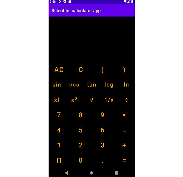 Scientific Calculator App with Kotlin Scientific Calculator App with Kotlin